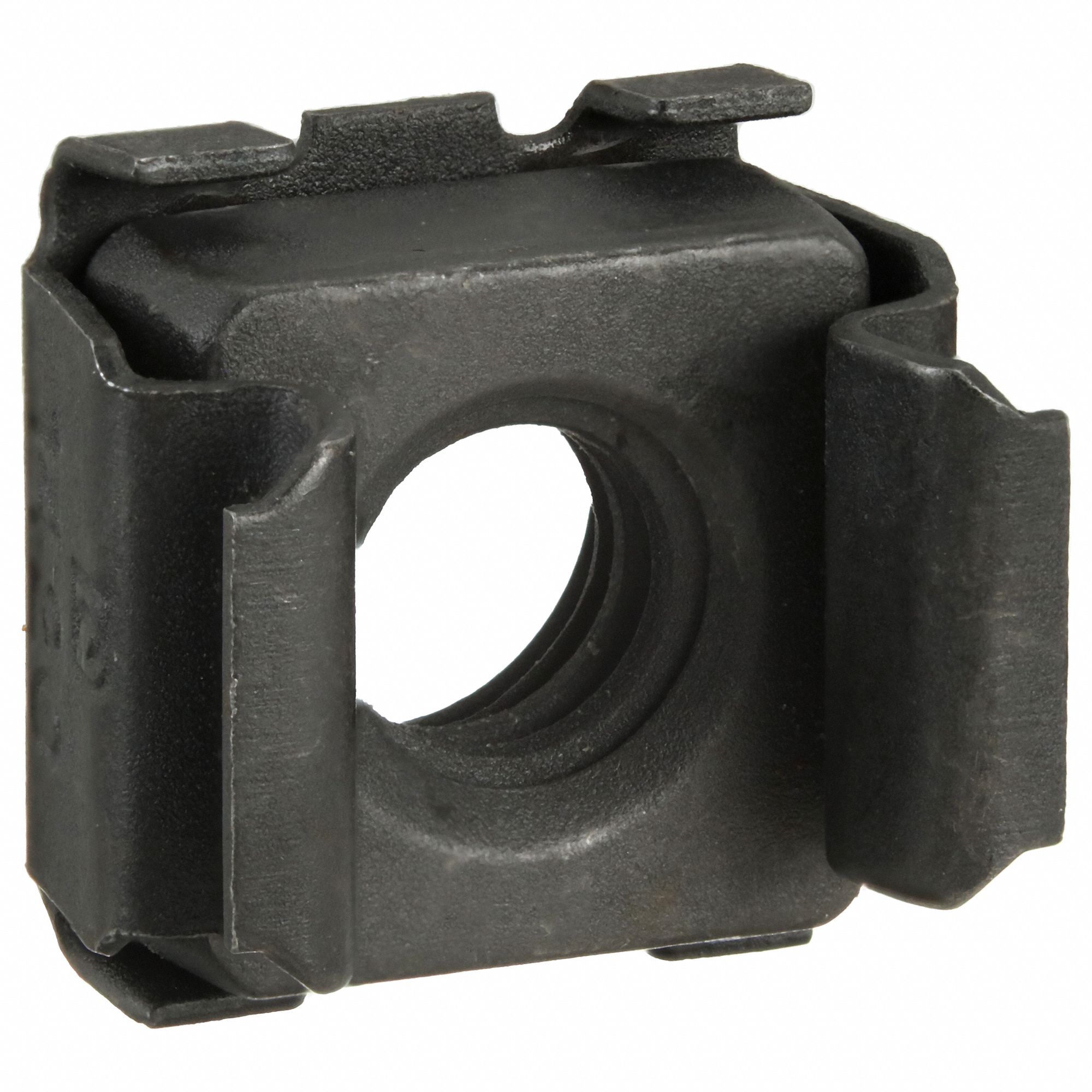 Square Clip-On, Steel, Cage Nut - 487J70|ADVD7998-1420-4 - Grainger