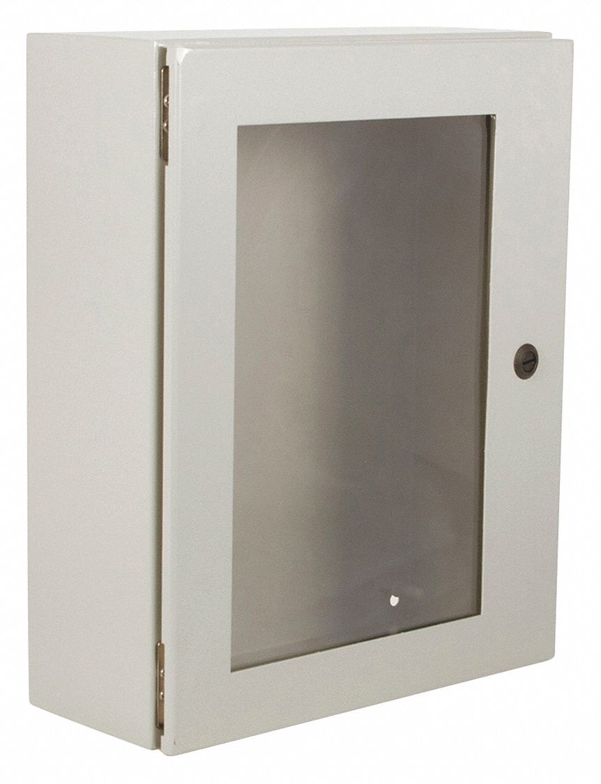 WIEGMANN Wiegmann N412121208WC Wiegmann Enclosure: 1/4 Turn Latch, 12 ...