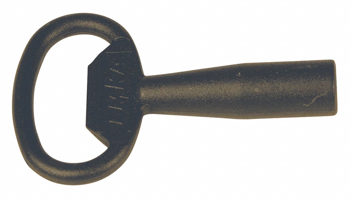Square Key, Steel, Unfinished Finish, For Use With: Electrical Control ...