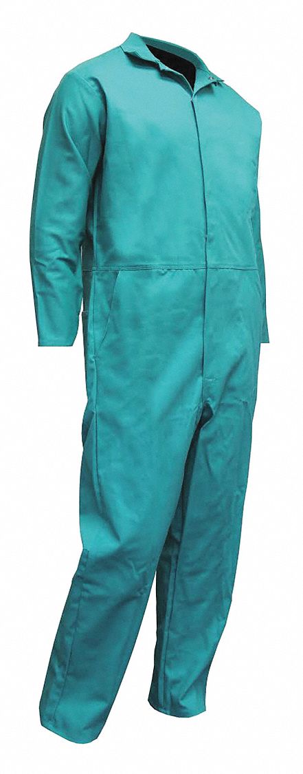 CHICAGO PROTECTIVE APPAREL, L, 46 in Max. Chest Size, Coverall - 487P64 ...