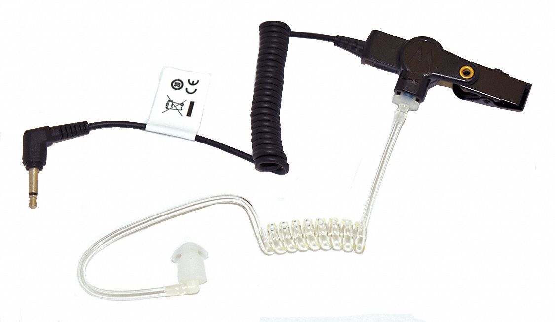 MOTOROLA, Fits Motorola, Earbud, Listen-Only Earpiece - 487U98 ...