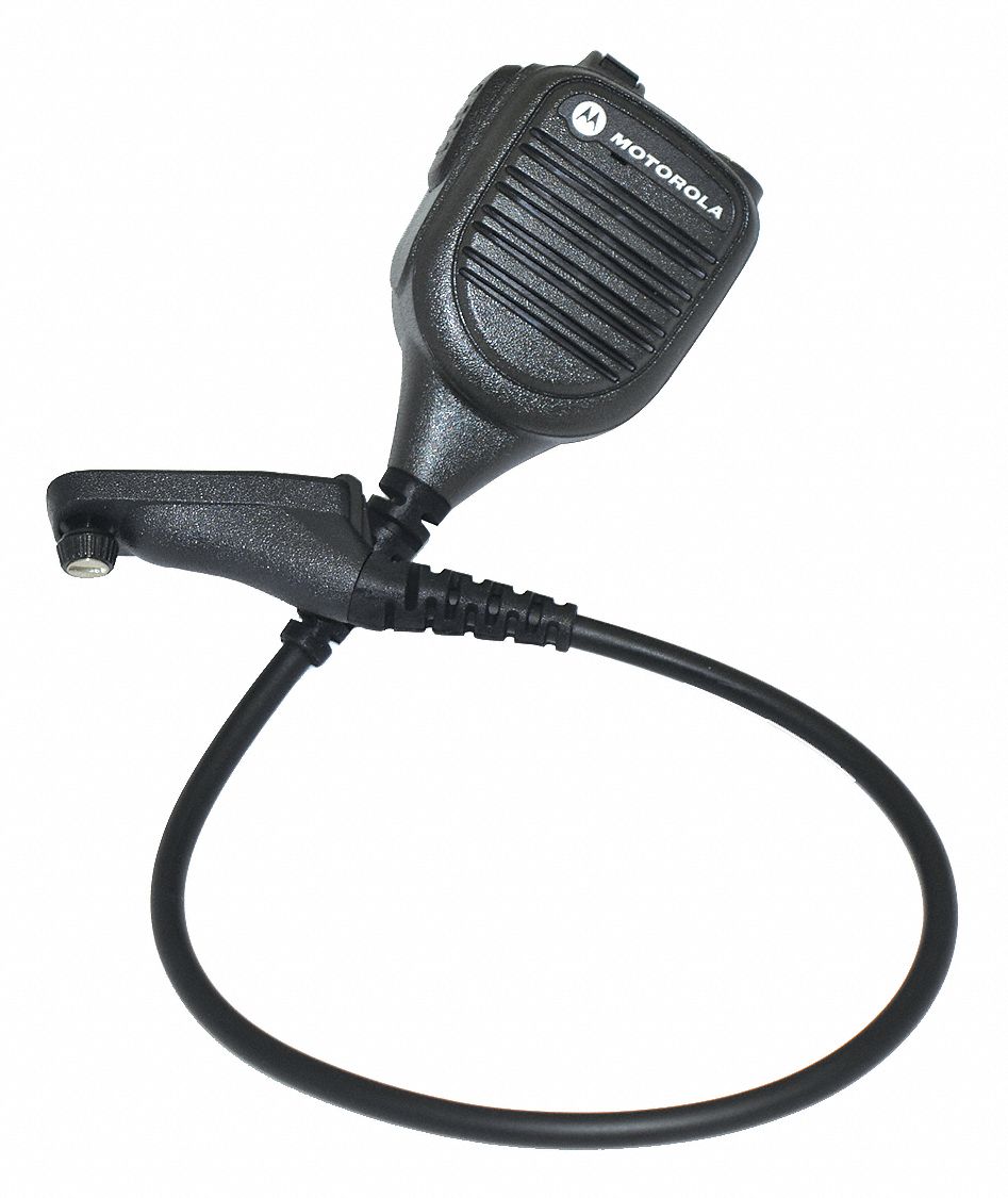 MOTOROLA, Fits Motorola, For XPR 6000 Series, Speaker Microphone ...