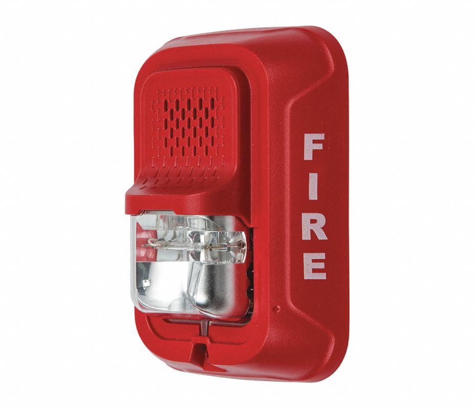 SYSTEM SENSOR Sirena con Estrobo,Pared o Techo - 488H36 | P4RL ...