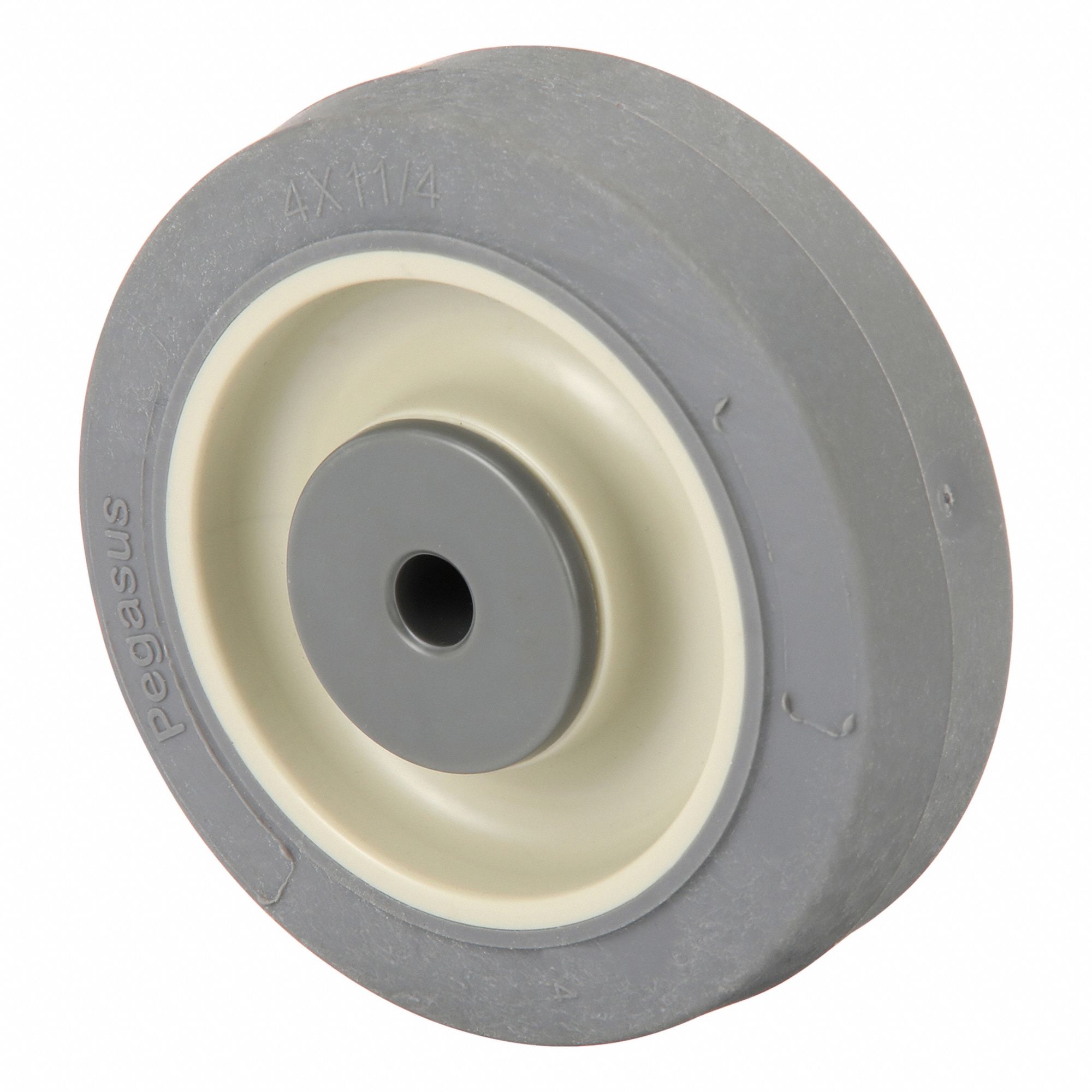 4 in Wheel Dia., 1 1/4 in Wheel Wd, Caster Wheel - 488T93|P-PRP-040X013 ...