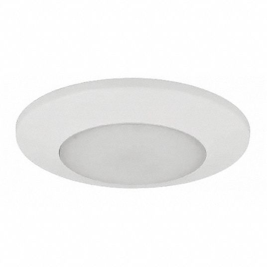 LED Surface Mount Fixture, Dimmable Yes, 120V, For Bulb Type Integrated ...