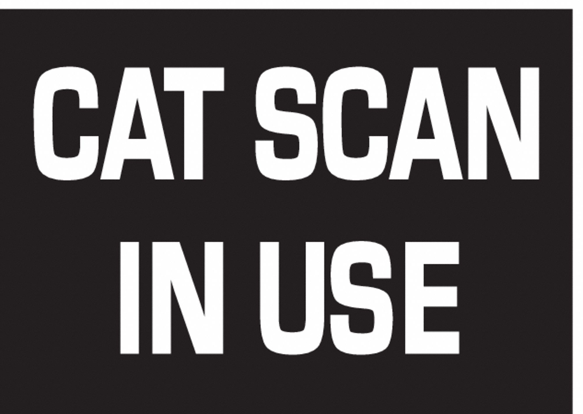 DUAL-LITE, CAT SCAN IN USE, Sign Panel - 488U82|OBN-KIT DIFF SW23 ...