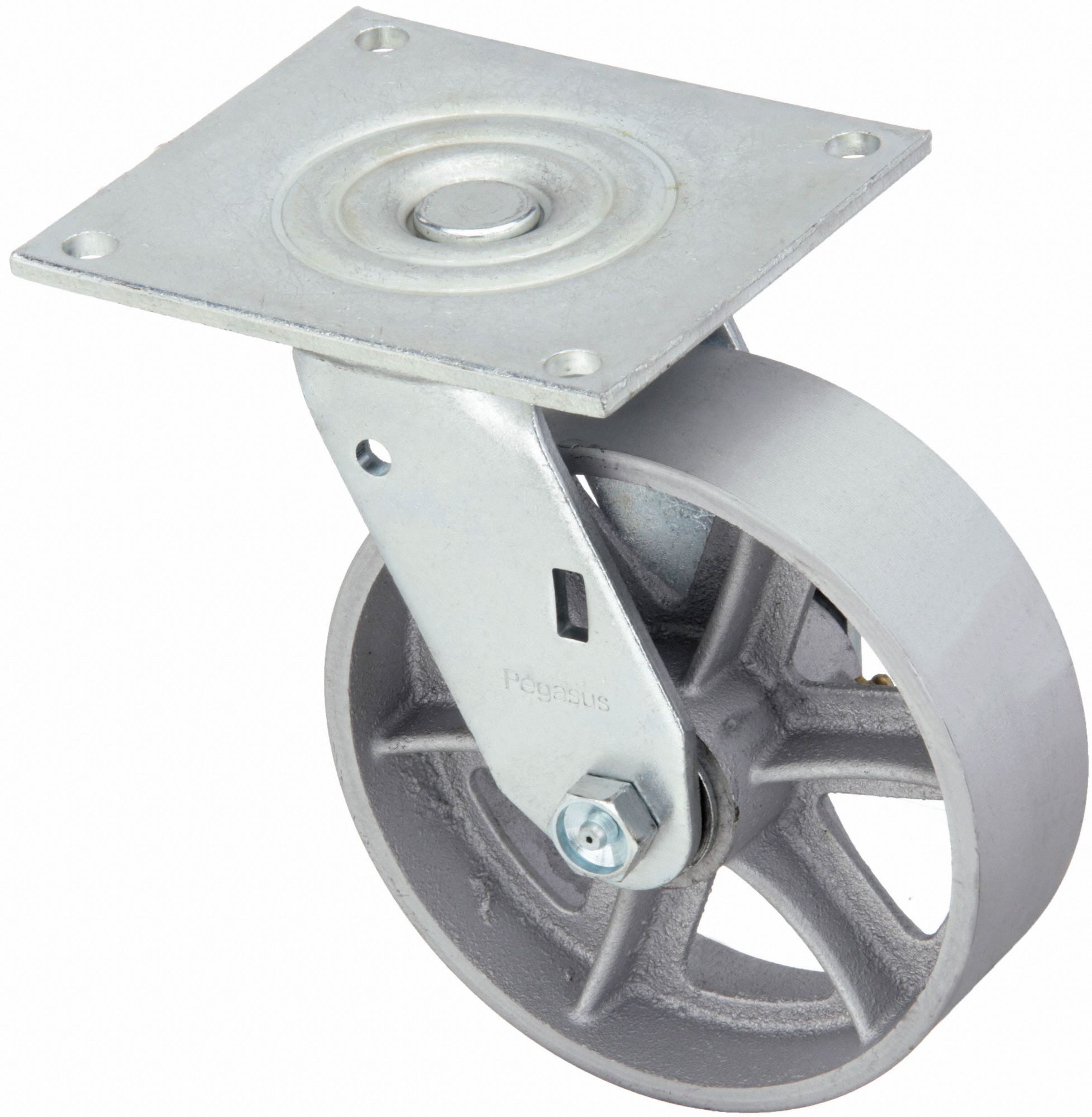 APPROVED VENDOR NSF-LISTED SANITARY PLATE CASTER, 8 IN WHEEL DIAMETER ...