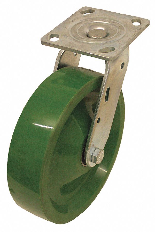 APPROVED VENDOR Rueda c/Placa,8" diá.,2" An,1000 lb. - Ruedas con Placa ...