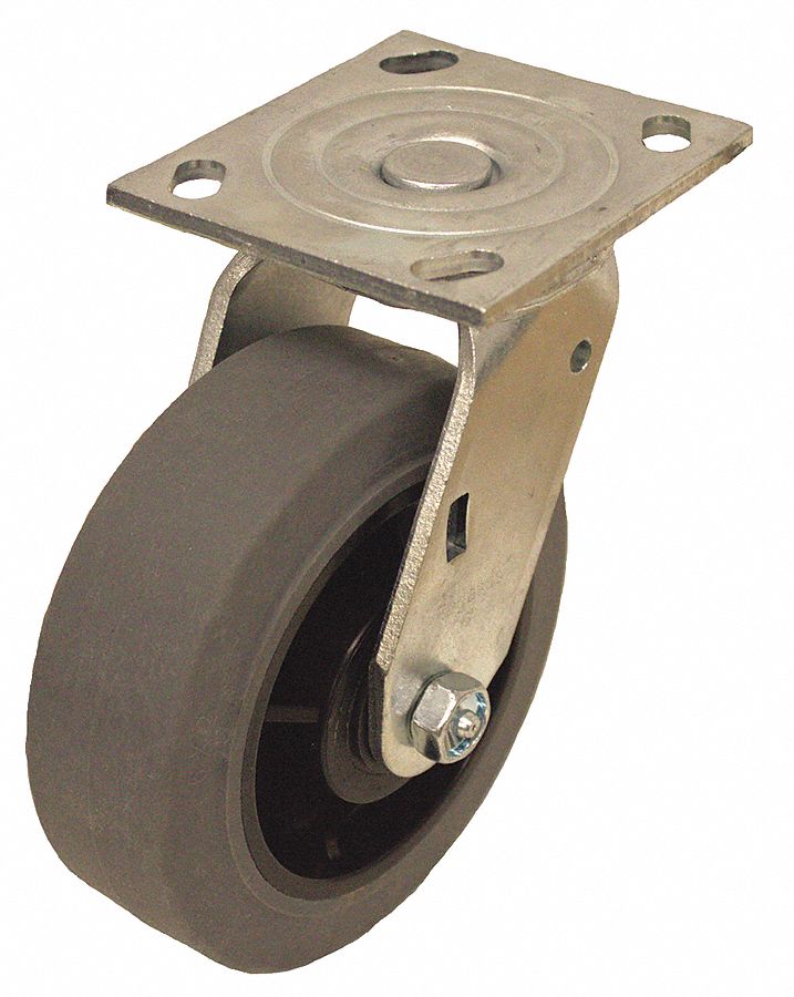 GRAINGER APPROVED STANDARD PLATE CASTER,SWIVEL,350 LB. - Plate Casters ...