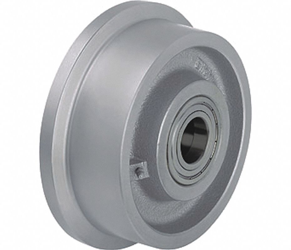 APPROVED VENDOR Rueda para Riel con Una Pestaña,2200 lb. - Ruedas con ...