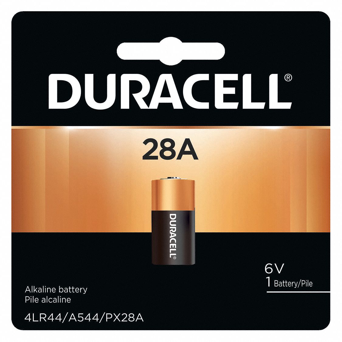 DURACELL, 28A Battery Size, Alkaline, Battery - 489D86|PX28A - Grainger