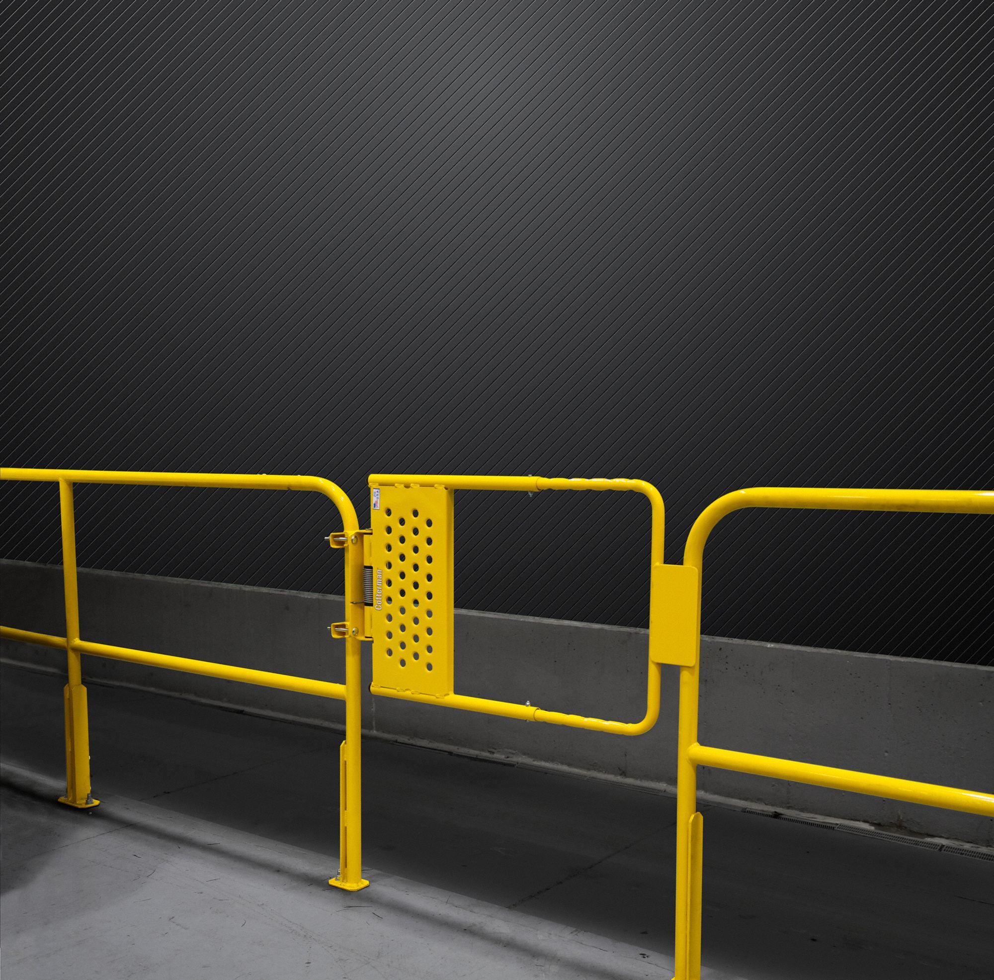 COTTERMAN Single-Door Metal: Steel, For 16 in to 26 in Opening Wd, 21 1 ...