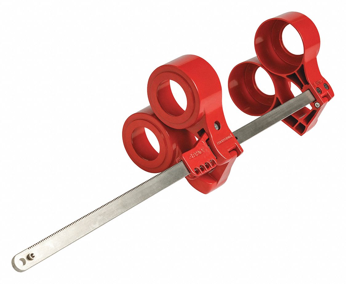 BRADY, For 48 in Max Flange Wd, Aluminum/Steel, Blind Flange Lockout ...