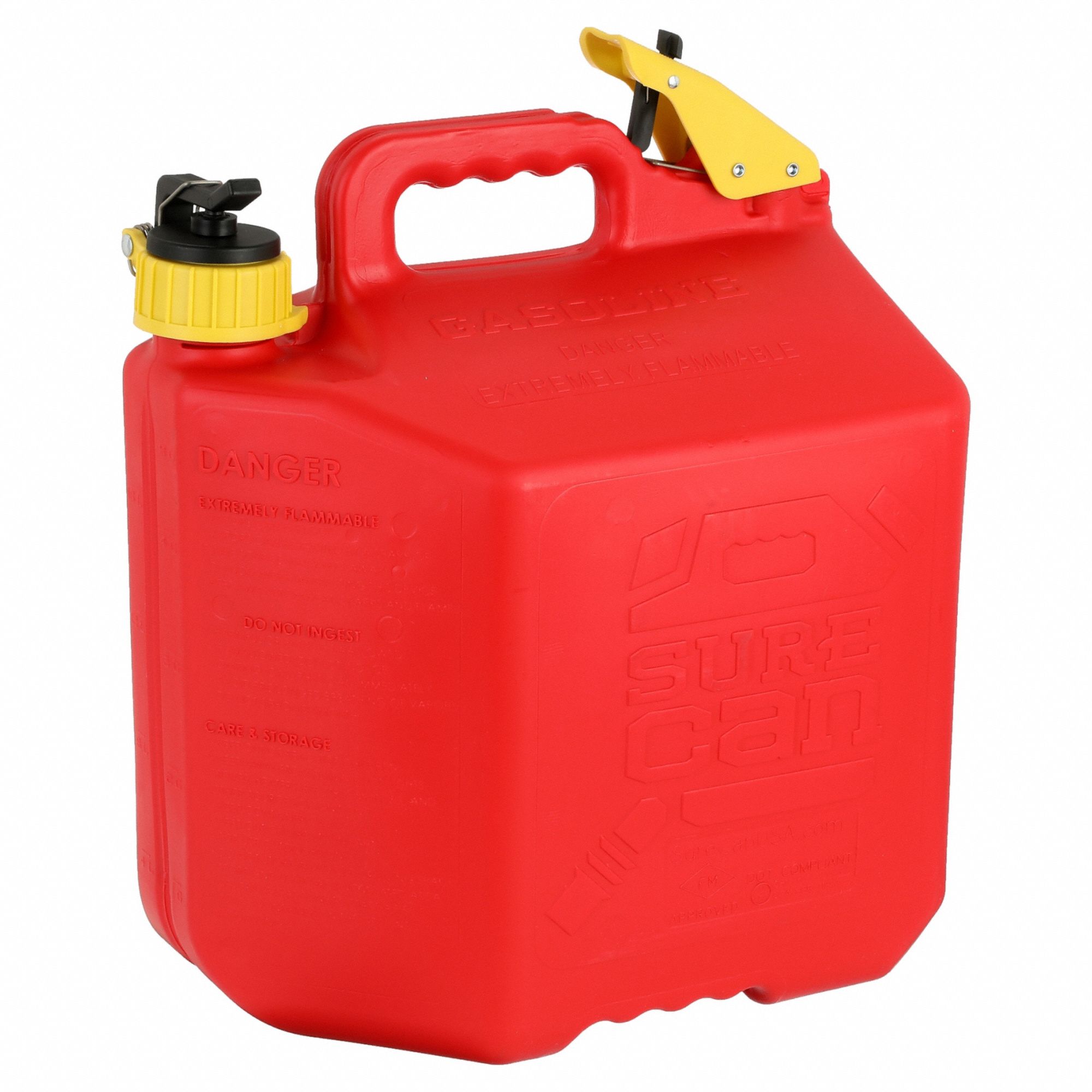 SURECAN, DOT-Approved, For Use With Flammables, Type II Safety Can ...
