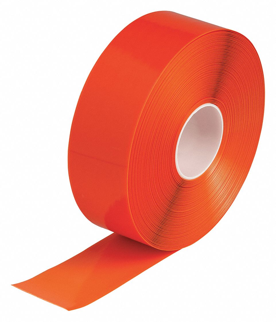 Extra-Durable, Solid, Floor Marking Tape - 489N43|149642 - Grainger