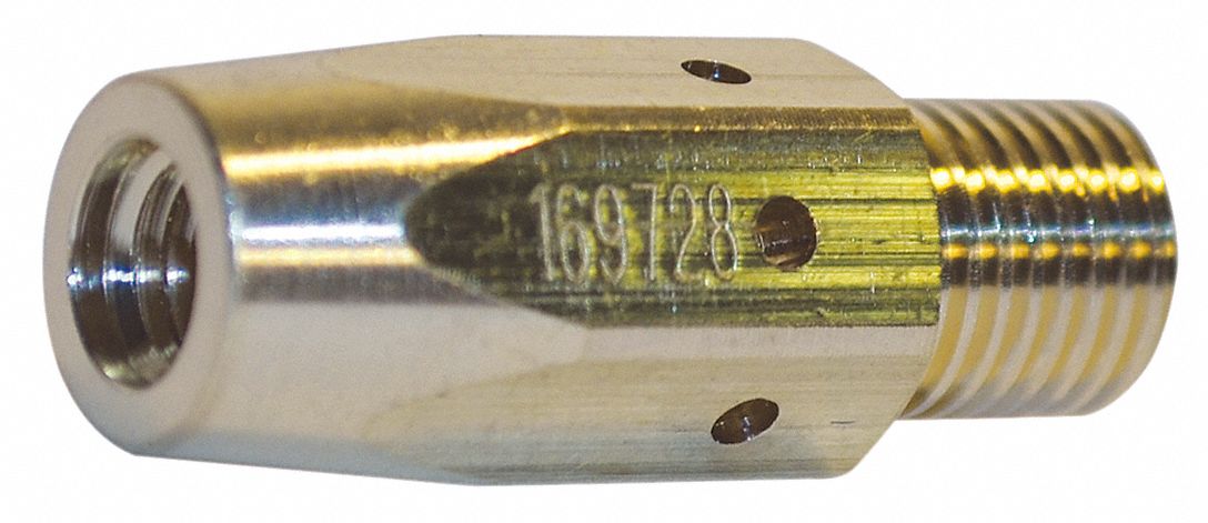 Contact Tip Adapter, 169-728,PK5 - Grainger