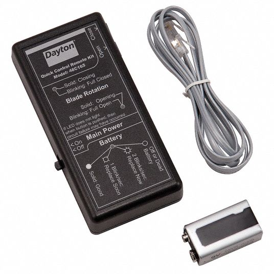 5 1/2 in H, 2 5/8 in W, Quick Control Remote Kit - 48C165|485985 - Grainger