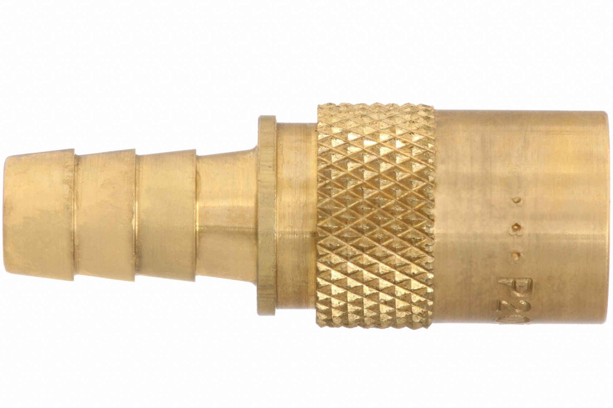 PARKER, 1/4 in Coupling Size, Brass, Hydraulic Quick Connect Hose ...