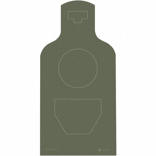 ACTION TARGET, Paper, Silhouette Target, Shooting Range Targets ...