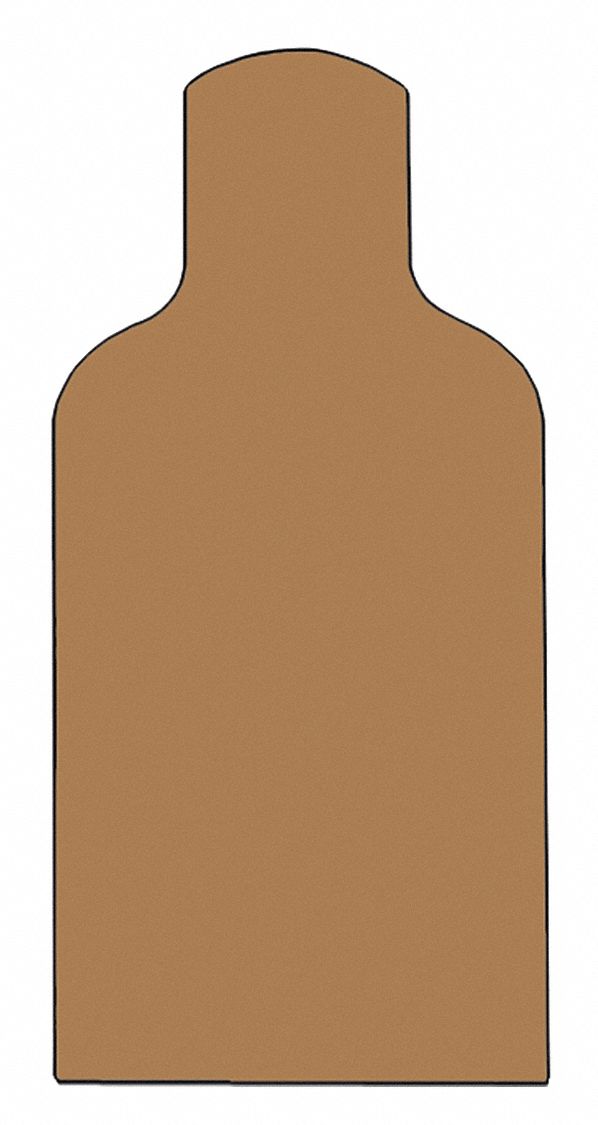 ACTION TARGET, Cardboard, Silhouette Target, Shooting Range Targets ...