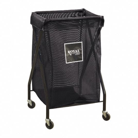 ROYAL BASKET TRUCKS, Vinyl Mesh Liner, Black, Hamper - 48GF09|G06-KKX ...