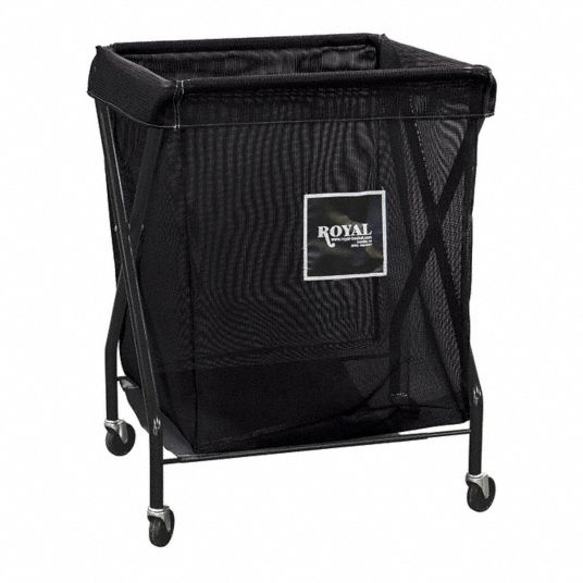 ROYAL BASKET TRUCKS, Vinyl Mesh Liner, Black, Hamper - 48GF10|G08-KKX ...