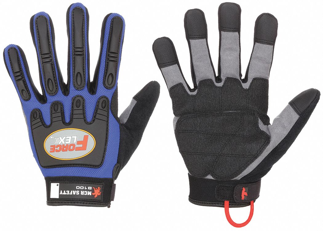 MCR SAFETY, XL ( 10 ), Mechanics Glove, Mechanics Gloves - 48GH24 ...