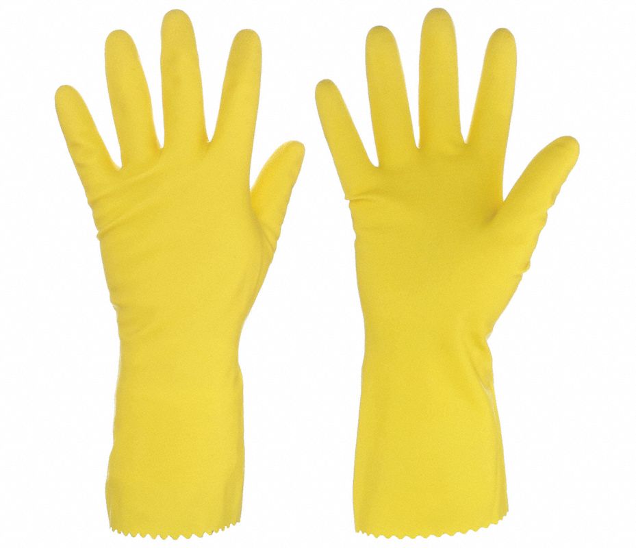 MCR SAFETY Guantes Resistentes a Químicos Látex de Caucho Natural ...