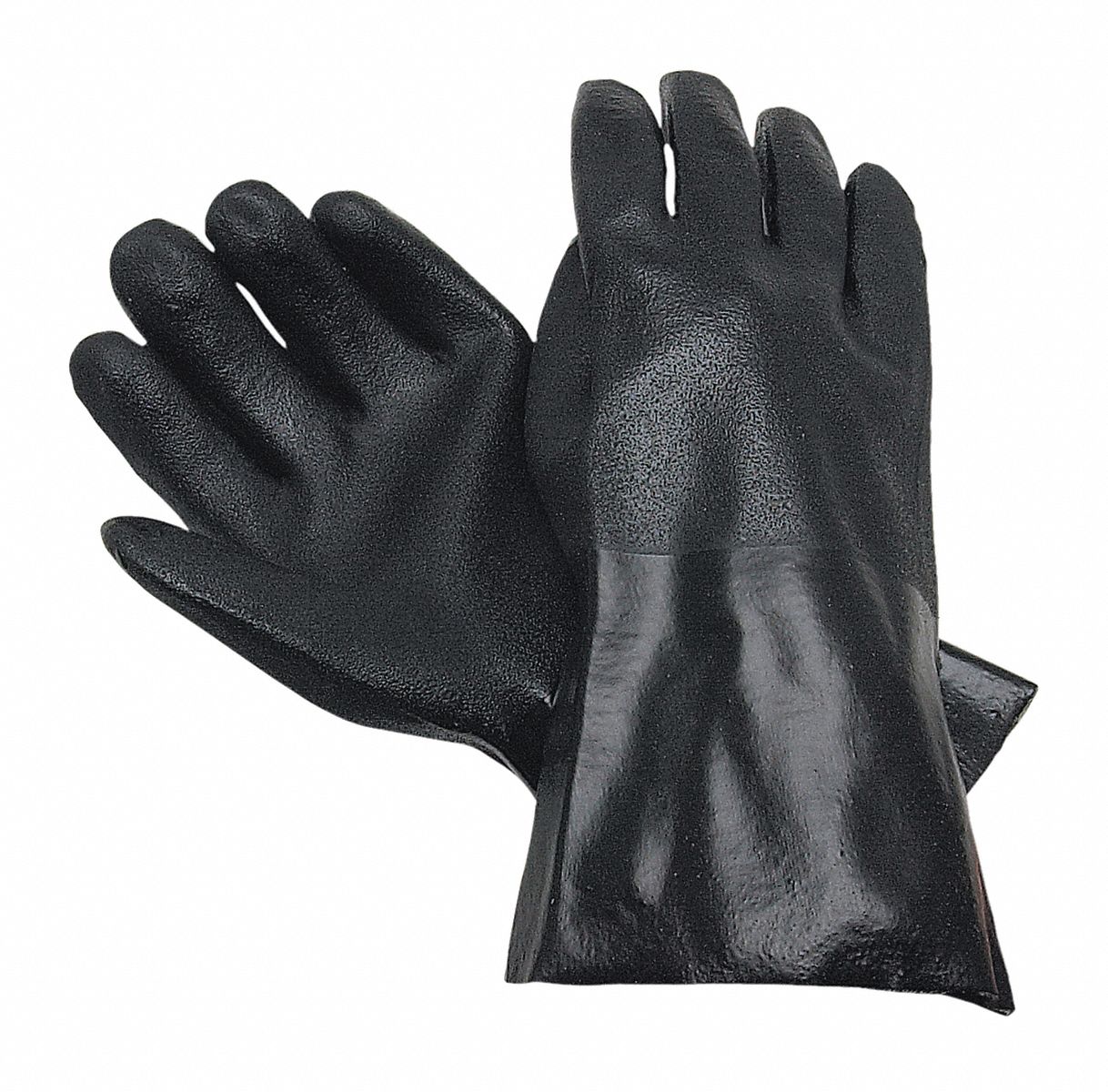43 Mil Glove Thick 12 In Glove Lg Chemical Resistant Gloves 48GM46