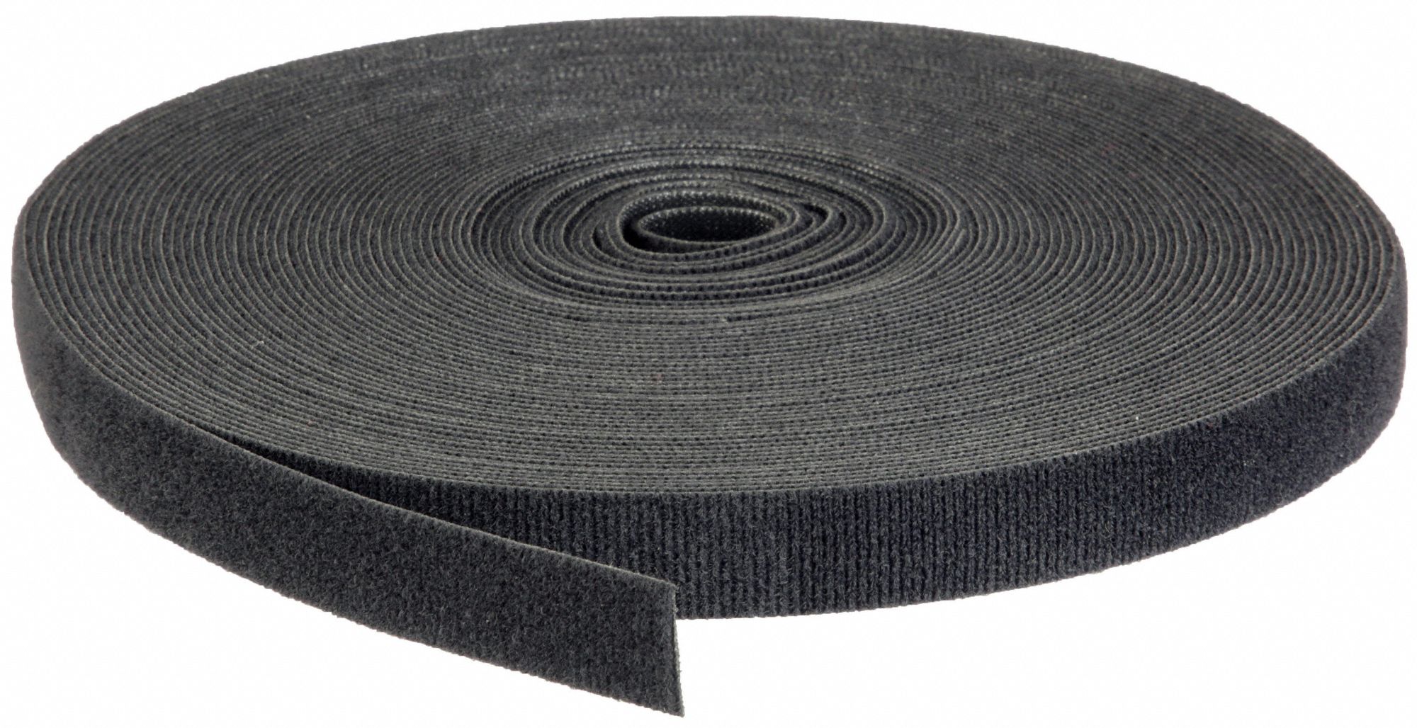 VELCRO BRAND, 75 ft Lg, 0.5 in Wd, Perforated Back to Back Strap ...