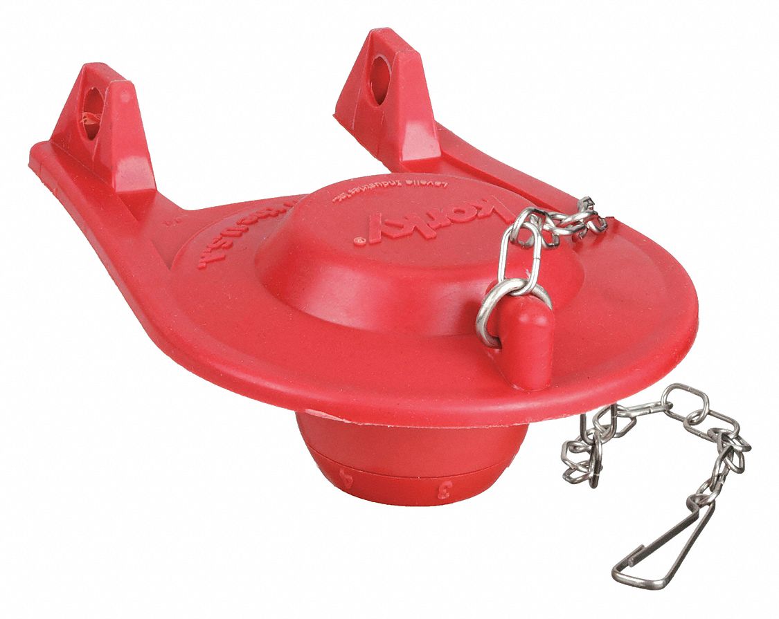 KORKY, Universal, Rubber/Stainless Steel, Flapper - 48H473|100BP - Grainger