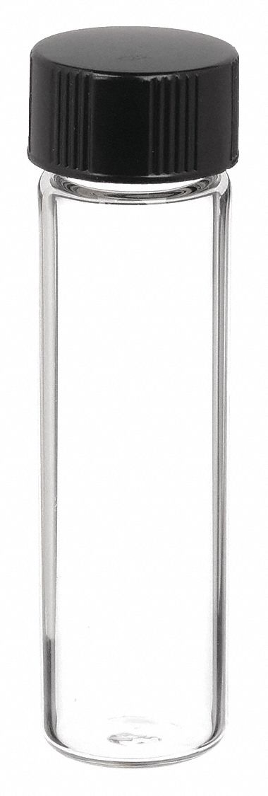 Borosilicate Glass, 8 mL Capacity - mL, Sample Vial - 48H808|224884 ...