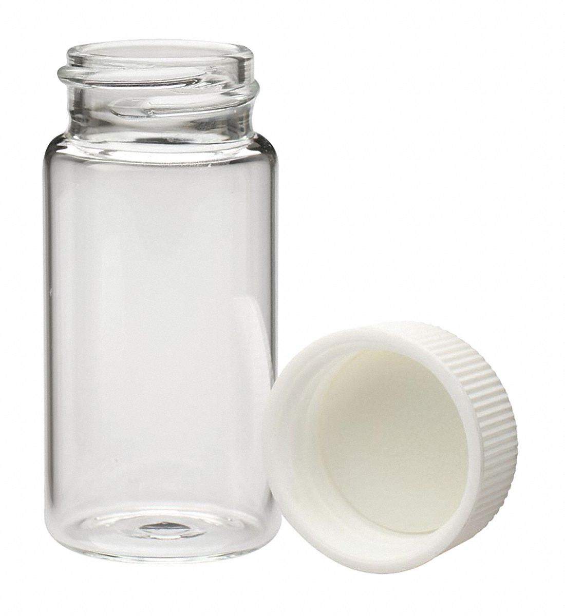 Borosilicate Glass, 20 mL Capacity - mL, Sample Vial - 48H856|986590 ...