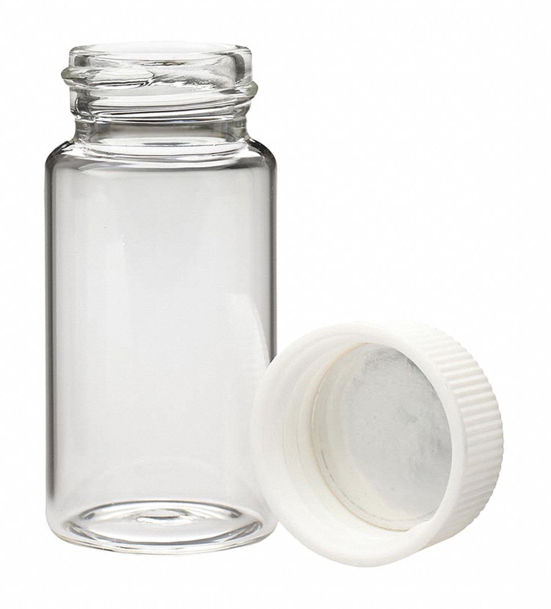 Borosilicate Glass, 20 mL Capacity - mL, Sample Vial - 48H857|986591 ...