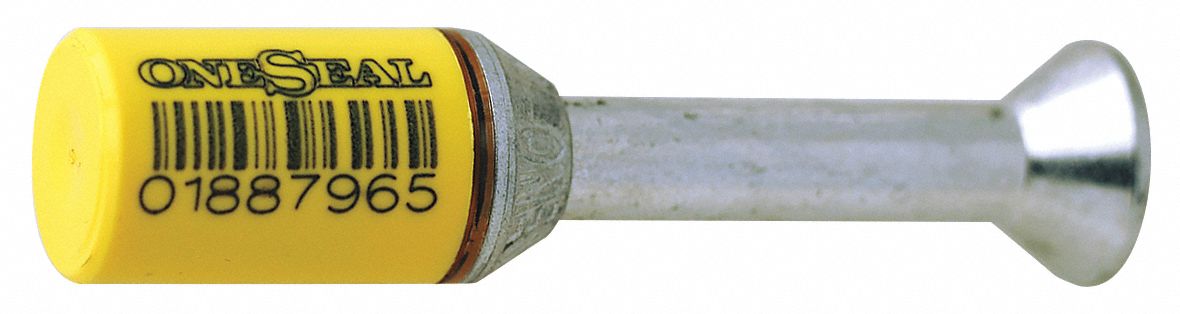 ONESEAL USA, Yellow, 3/16 in Bolt Dia, Bolt Seal - 48HN83|79-SM-YE ...