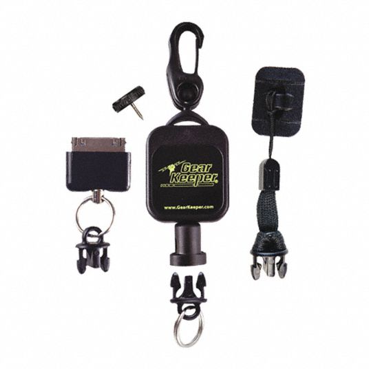 GEARKEEPER, Cell Phone Retractor - 48HR06|RT5-5470 - Grainger