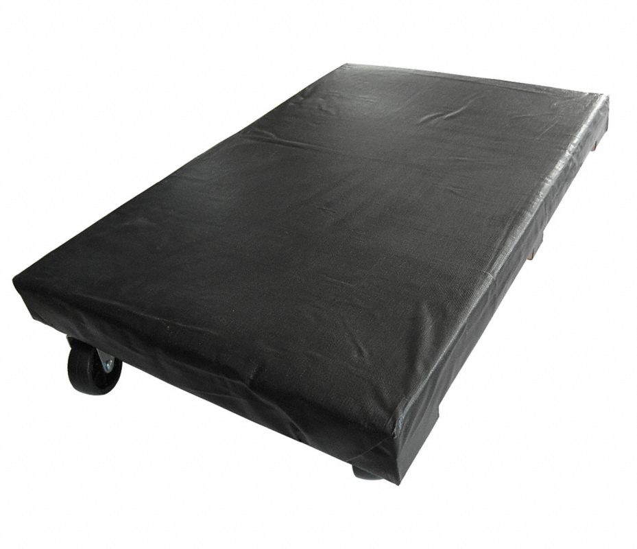 APPROVED VENDOR Plataforma Rodante de Uso General, Negro, Capacidad de ...