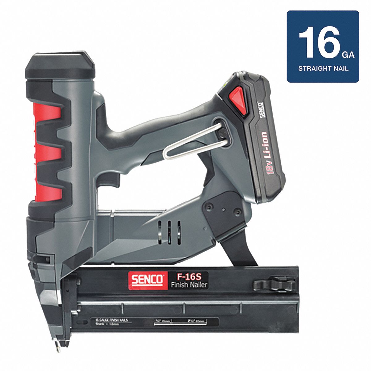 SENCO Cordless, Nail Gun, 18V DC - 48J294|6U0001N - Grainger
