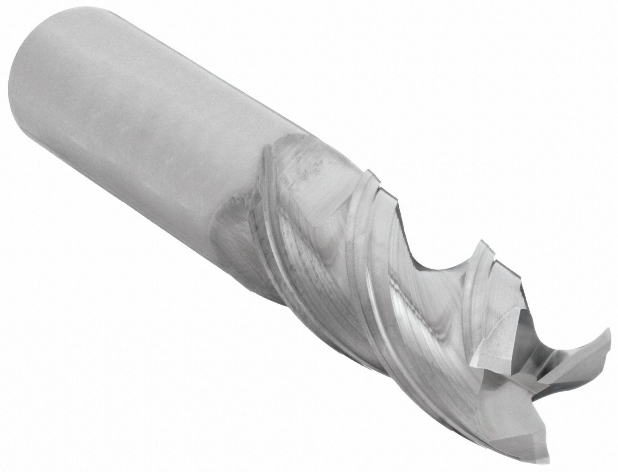 WIDIA HANITA, Center Cutting, 3 Flutes, Square End Mill - 48JF47 ...