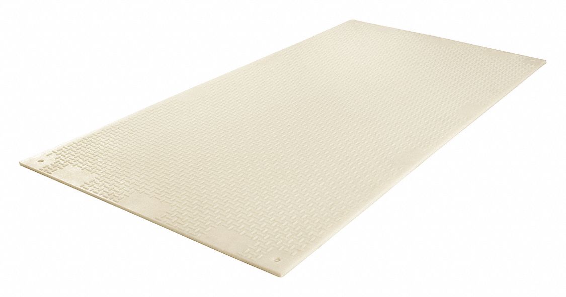 TUFFTRAK VERSAMAT,HDPE GROUND PROTECT MAT,4X8,CL - Ground Protection ...