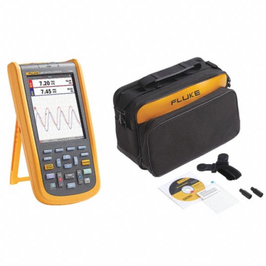 FLUKE, Compact Digital Oscilloscopes, Fully Isolated, Compact Handheld ...