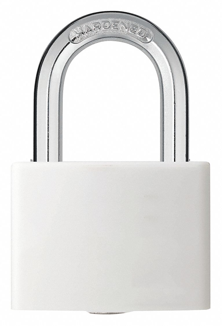 GRAINGER APPROVED LOCKOUT PADLOCK,KA,WHITE,2"H,PK6 - Lockout Padlocks ...