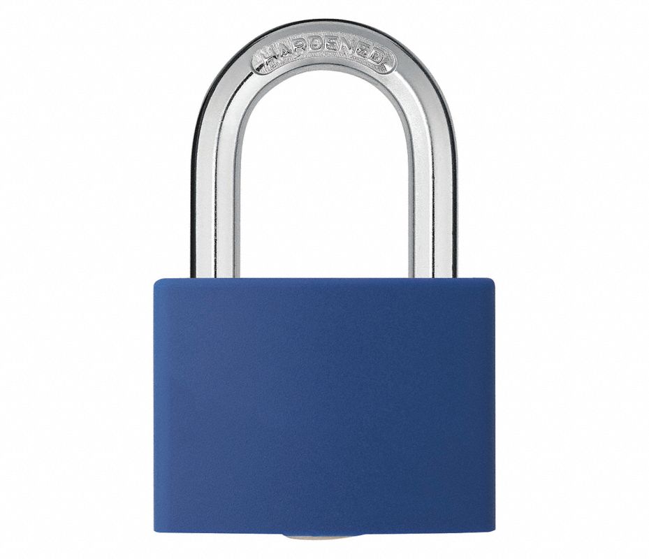GRAINGER APPROVED Candado de Bloqueo Azul con 2 llaves Igual - Candados ...