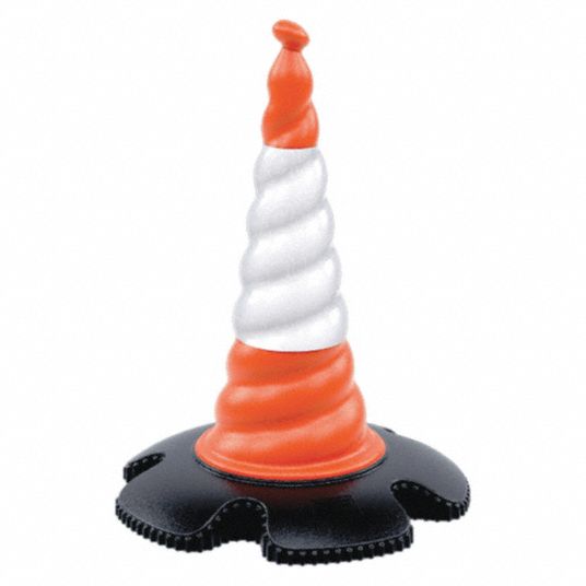 29.5" Plastic Helix Cone - Grainger