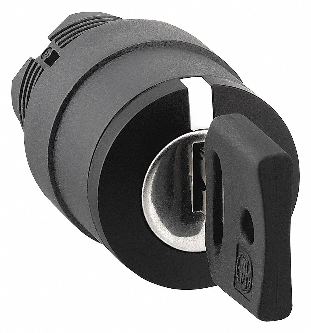 SCHNEIDER ELECTRIC, 3 Position, 22 mm Panel Mounting Size, Keyed ...