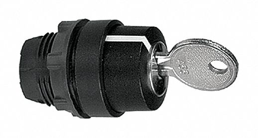 SCHNEIDER ELECTRIC, 2 Position, 22 mm Panel Mounting Size, Keyed ...