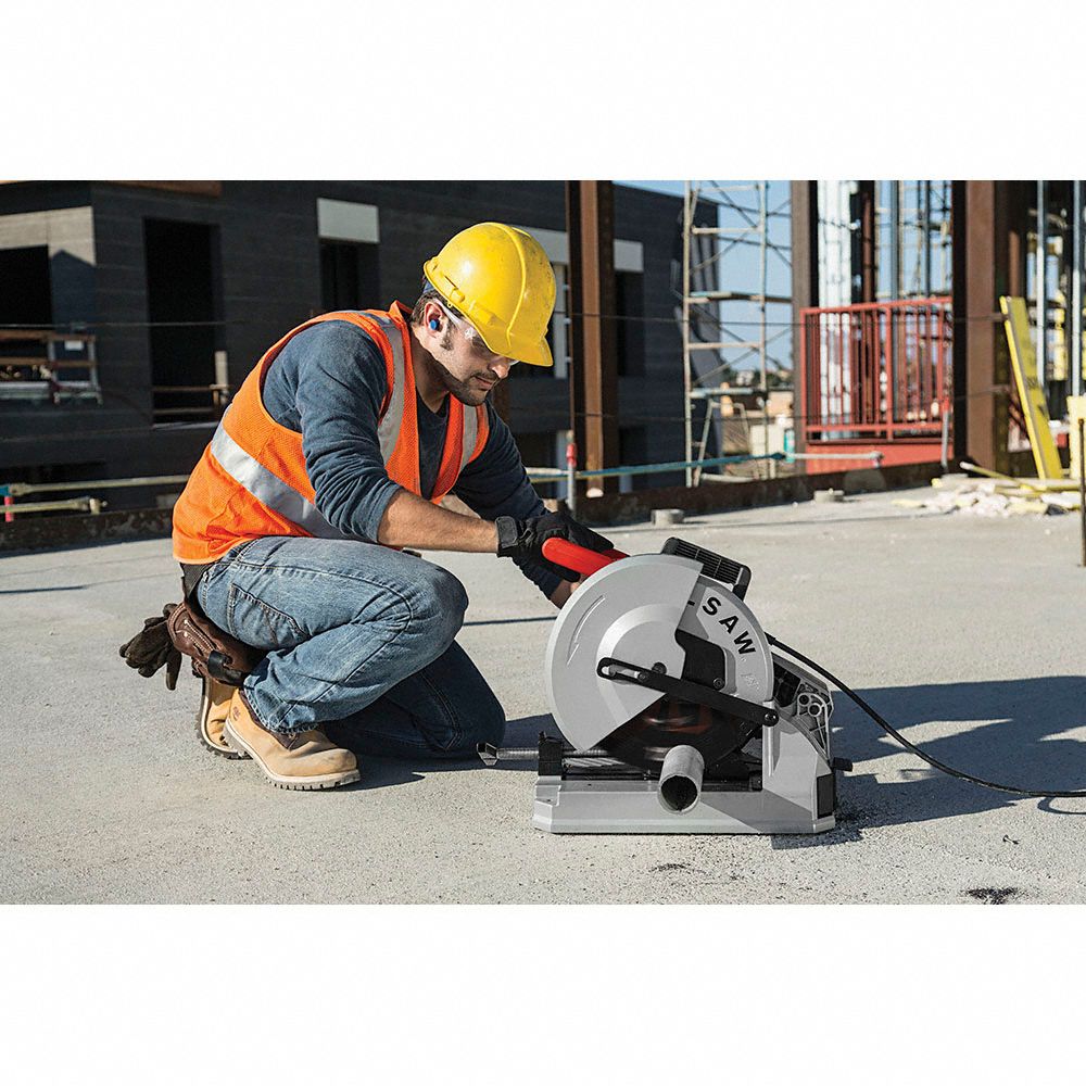 SKILSAW Cut-Off Machine, 12 in Blade Dia, 1500 RPM - 48KR90|SPT62MTC-22 ...