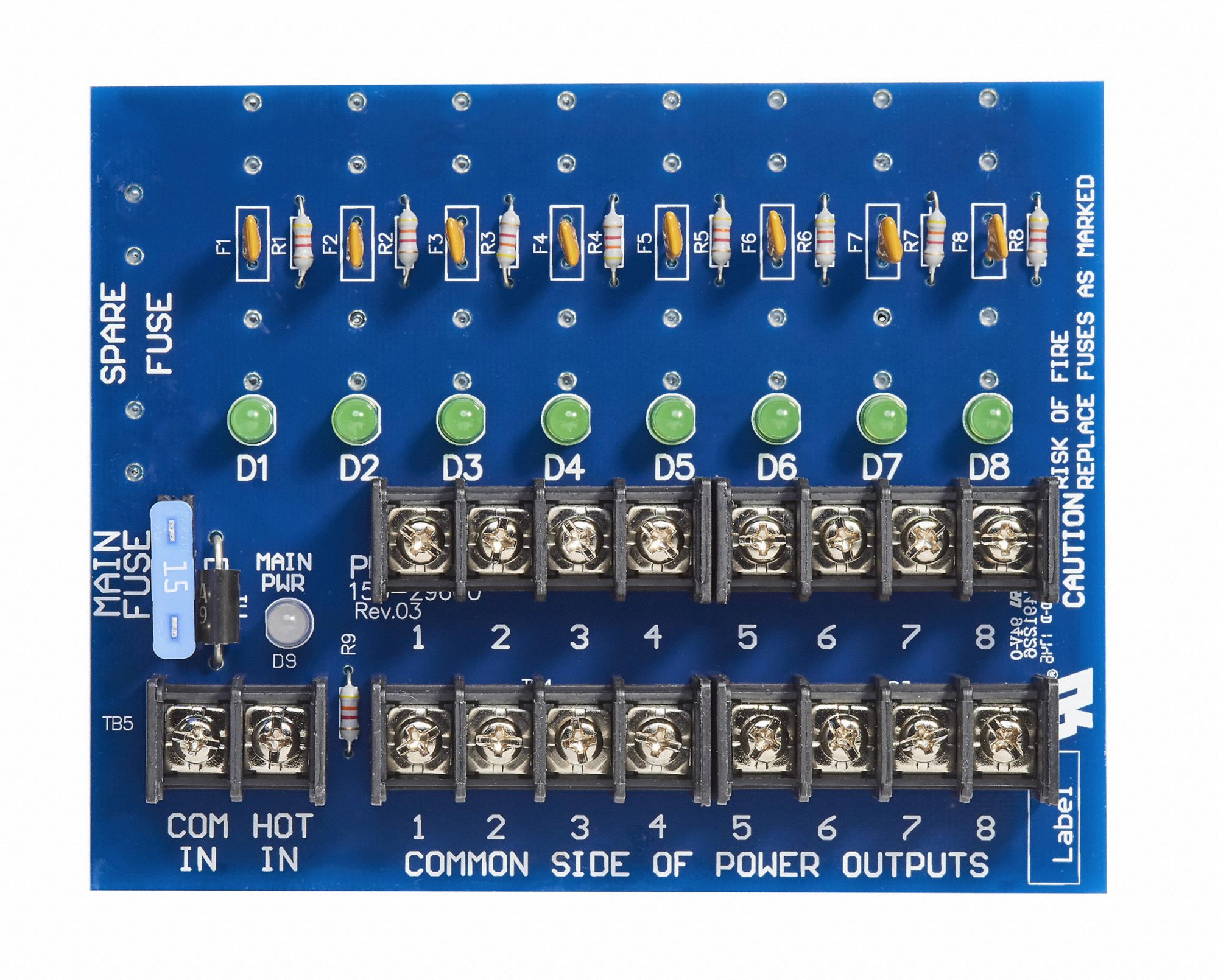 SECURITRON, Power Distribution Board, 12 to 28V DC, Power Distribution ... SECURITRON, Power Distribution Board, 12 to 28V DC, Power Distribution ...