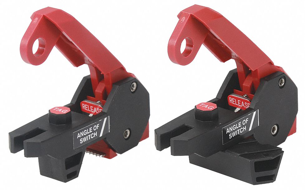 CONDOR Multi-Pole Breaker Lockout: 120/240 Circuit Breaker Volt, Max. 1 ...