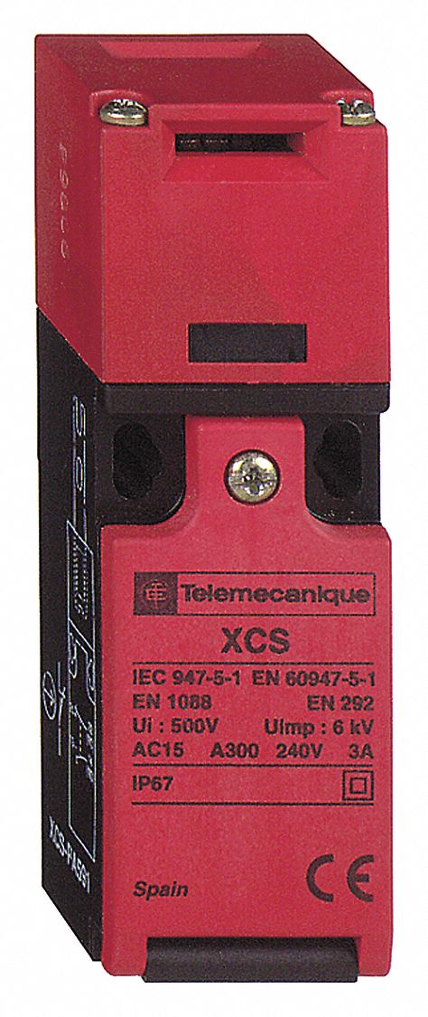 TELEMECANIQUE SENSORS, XCSPA Series, Safety Interlock Switch - 48L119 ...